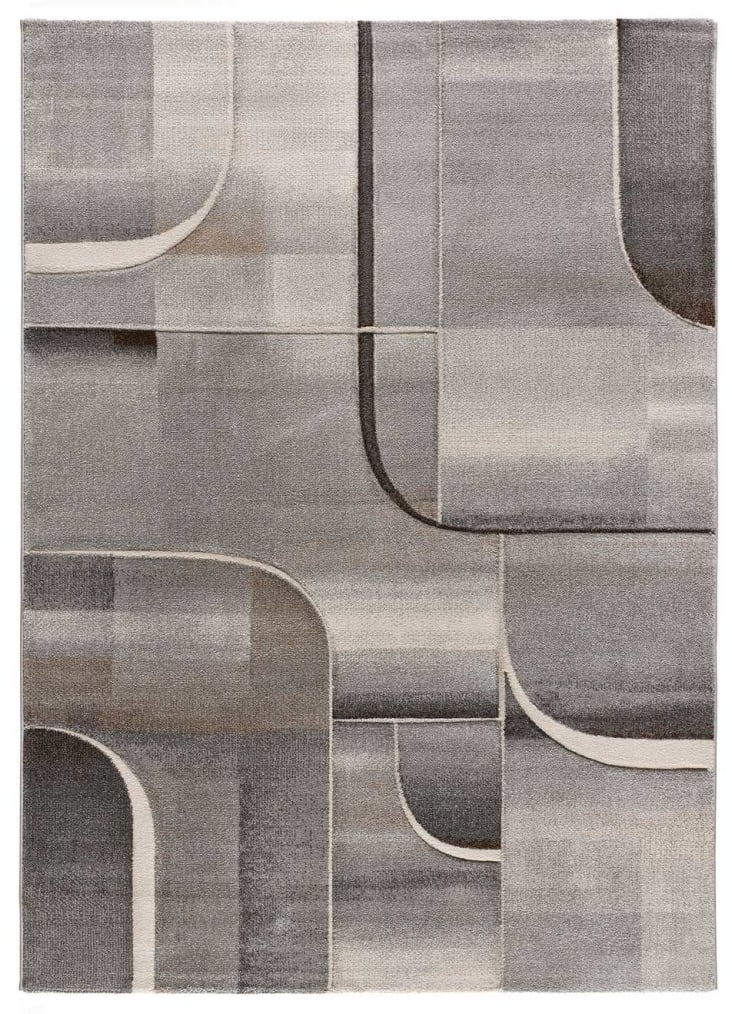 Tappeto moderno grigio 140x200 cm Medel | Maisons du Monde