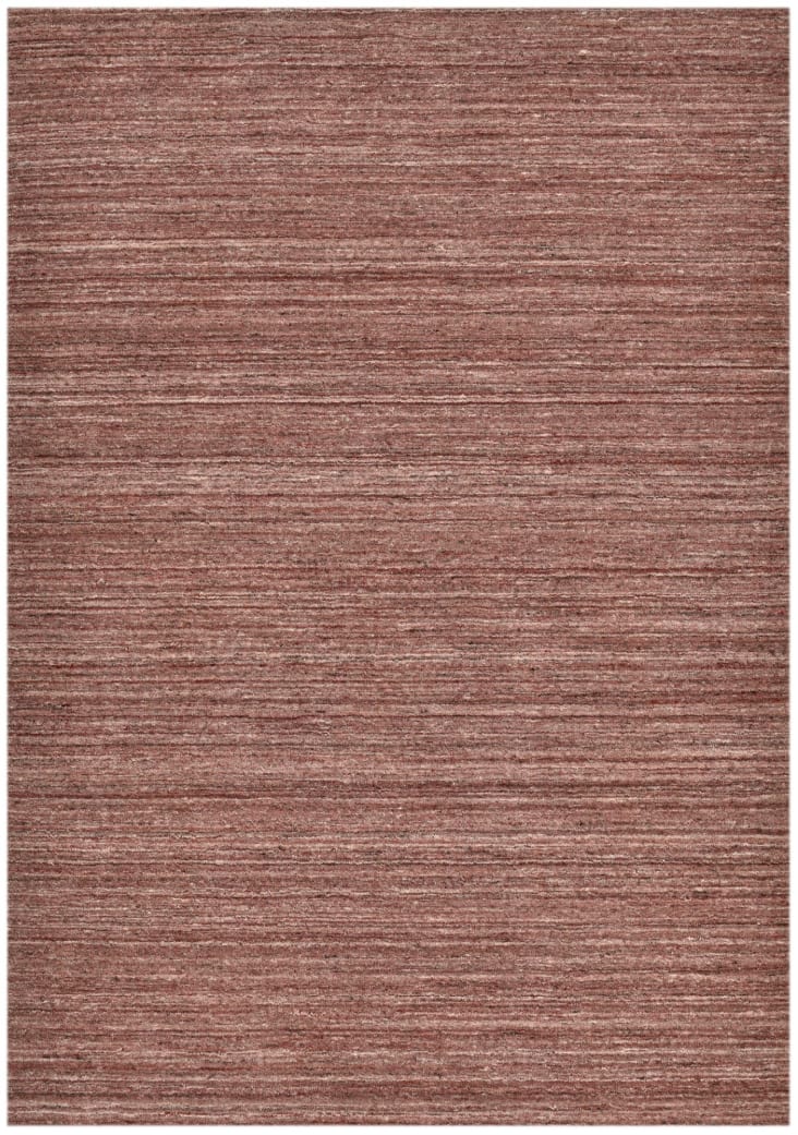 Tappeto mélange tessuto a mano rosso 90x160 cm Pure | Maisons du Monde