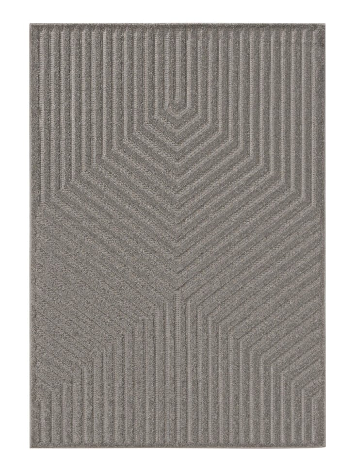 Teppich hellgrau 120x170 Leo | Maisons du Monde