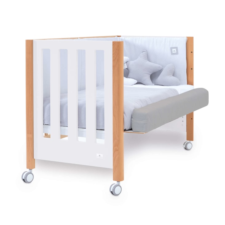 Lit bébé cododo 60x120 cm (3en1) bois/blanc Occa | Maisons du Monde