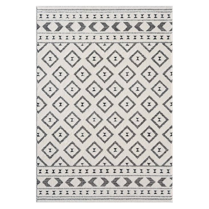 Tapis NALA à motifs relief Berbère - Gris 160x230cm Relief | Maisons du ...