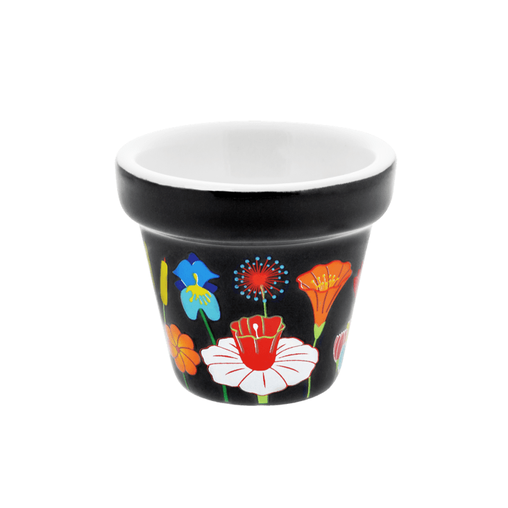 Petit recipient noir porcelaine 5 x 5 x 5 cm Gueule de bois | Maisons ...