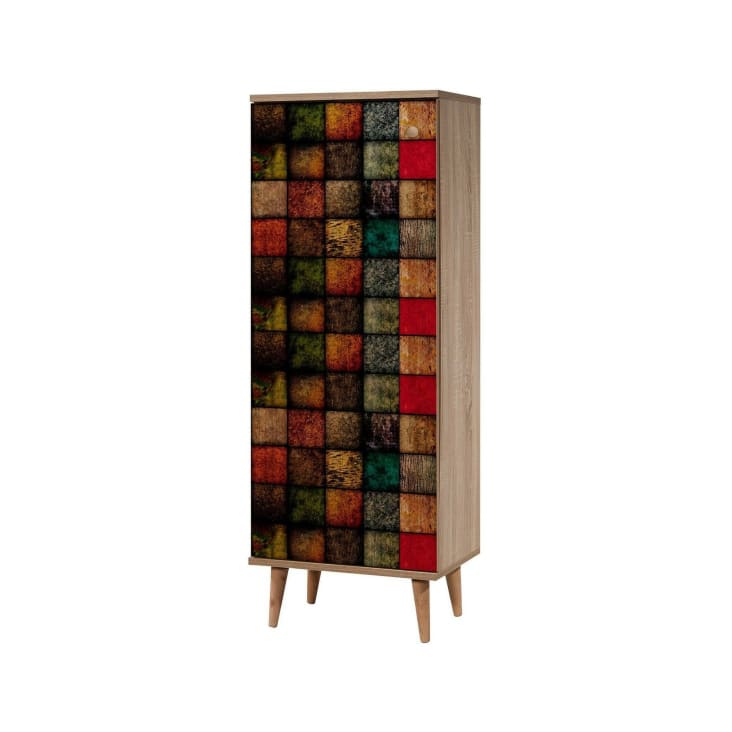 Meuble à chaussures effet bois beige, multicolore 50x38 cm Giadeite ...