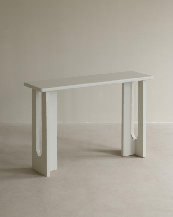 Console en microciment 120x33cm Lua | Maisons du Monde