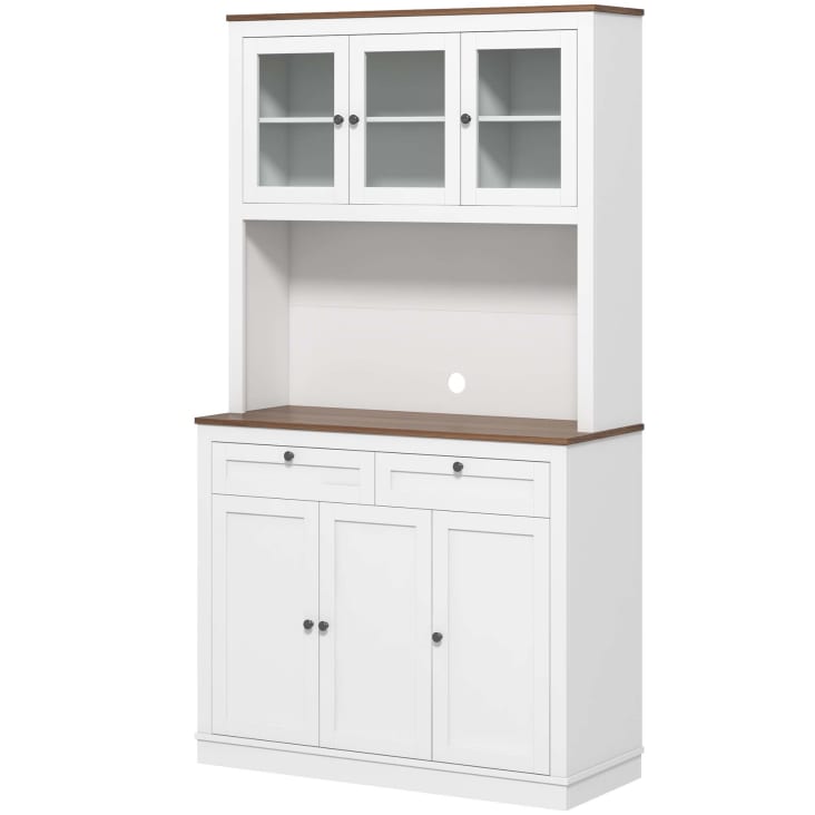 Alacena de cocina blanco 100 x 40 x 180 cm | Maisons du Monde