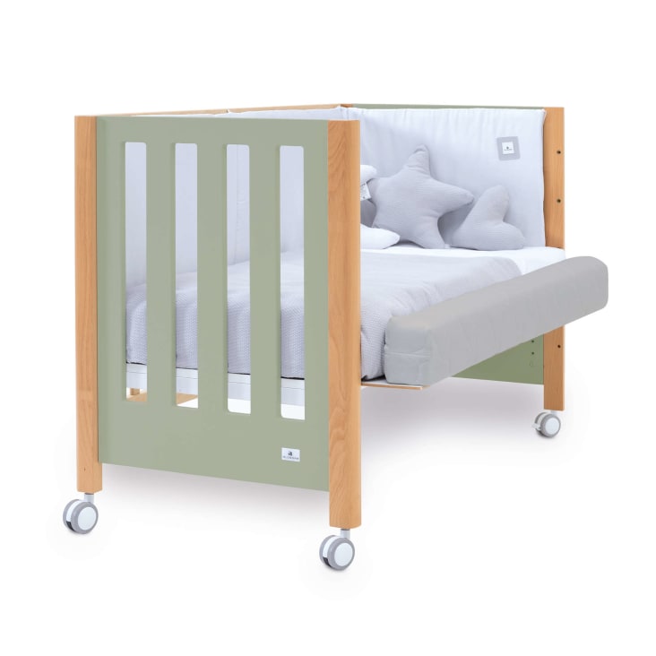 Beistellbett 60x120 cm (3in1) Holz/Olivgrün Occa | Maisons du Monde