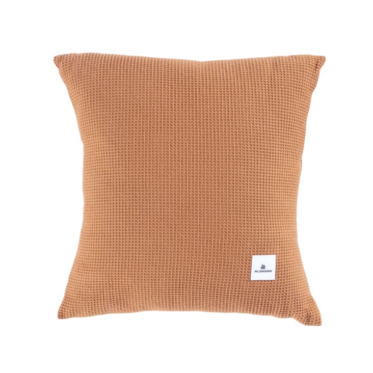 Coussin carré pour enfants (35x35 cm) terracotta Ariake | Maisons du Monde