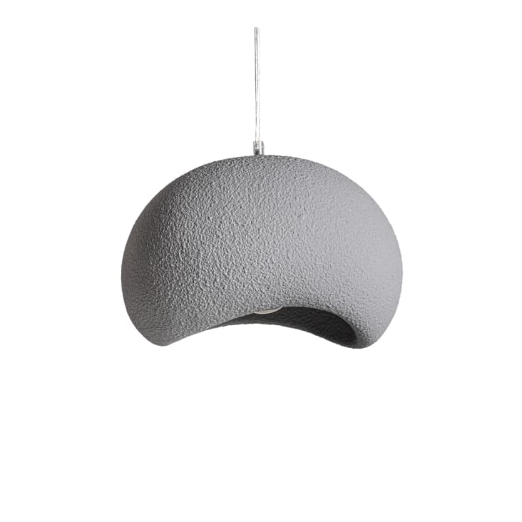 Lustre en ciment résine gris en 40x40x35 cm | Maisons du Monde