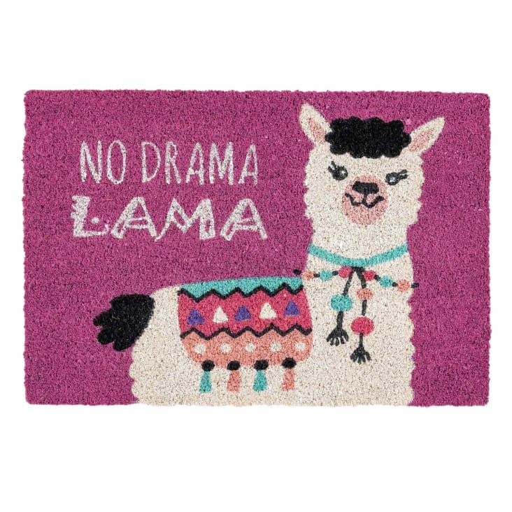 1 Stück Antibakterielle Kokosmatte - 40x60 cm, Pink | Maisons du Monde