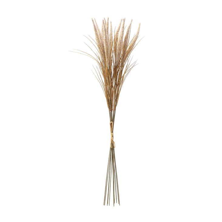 Bouquet di pampa 12 steli artificiali beige H80 | Maisons du Monde