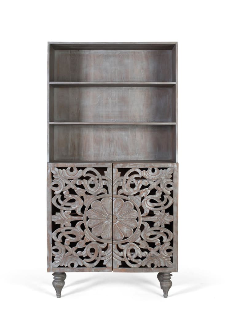 Libreria in legno massello di mango 180 cm | Maisons du Monde