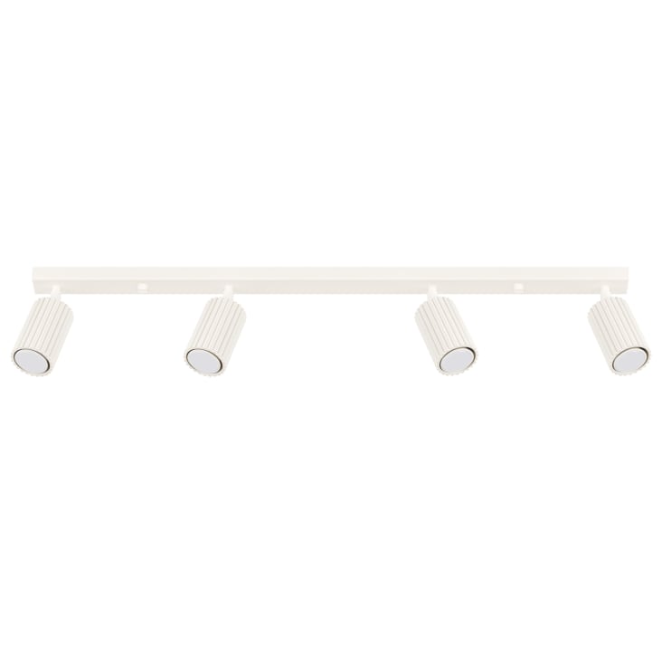 Lámpara de techo beige aluminio alt. 81 cm Karbon | Maisons du Monde