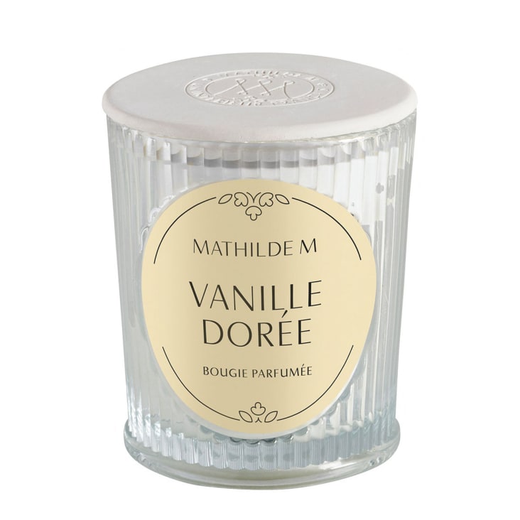 Bougie parfumée 145 g Vanille dorée | Maisons du Monde