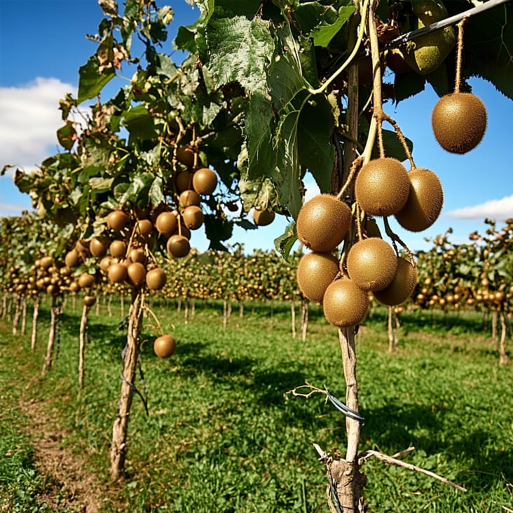 Kiwi (x3), Actinidia deliciosa 'Jenny', 20cm | Maisons du Monde