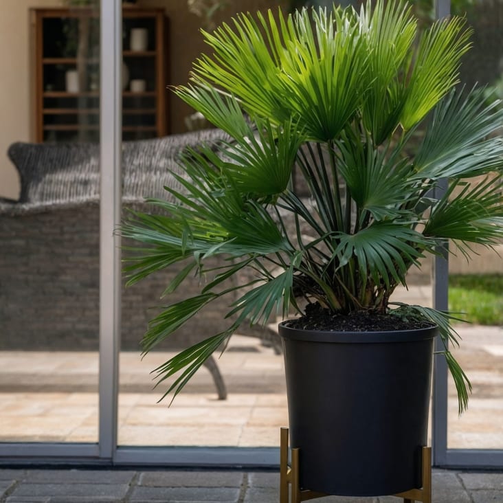 Palmito - margallo, chamaerops 'vulcano', 35cm | Maisons du Monde