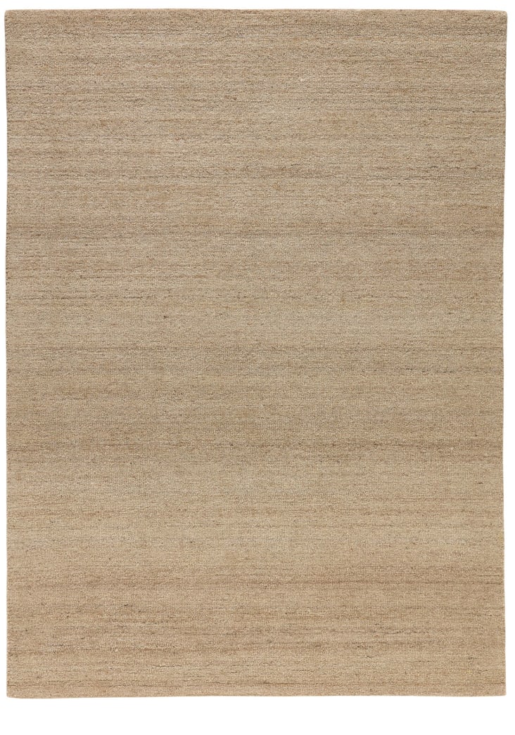 Tapis de salon tufté main - sable 70x140 cm Natur loop | Maisons du Monde