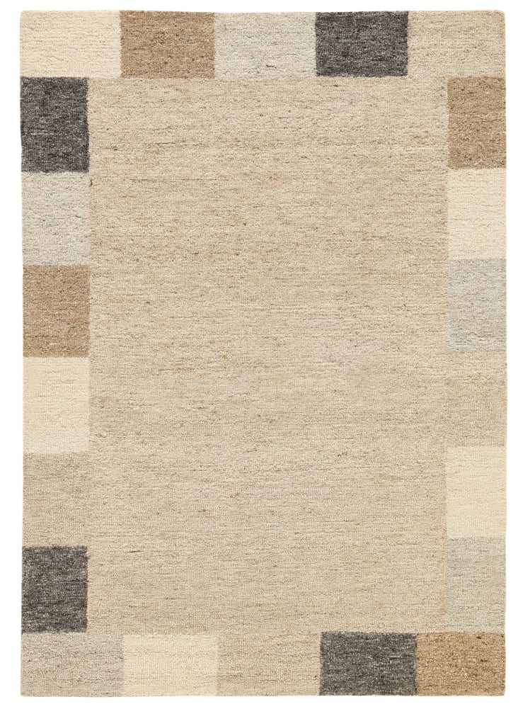 Tappeto da salotto tuftato a mano - sabbia 250x350 cm Natur loop ...