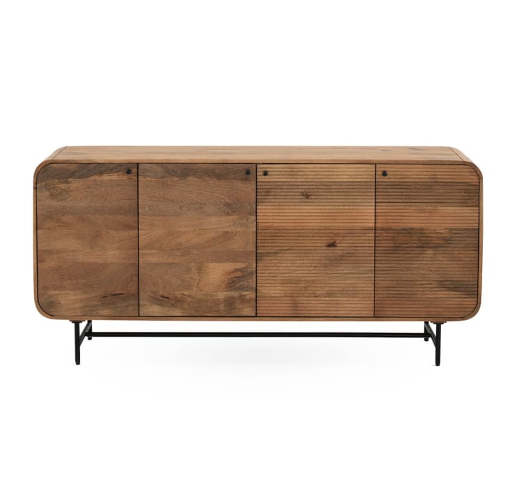 Sideboard mit aus massivem Mangoholz mit 4 Türen | Maisons du Monde