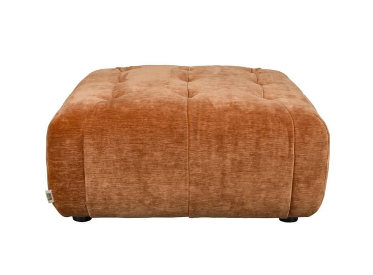 Pouf modulable en velours doux Giada | Maisons du Monde