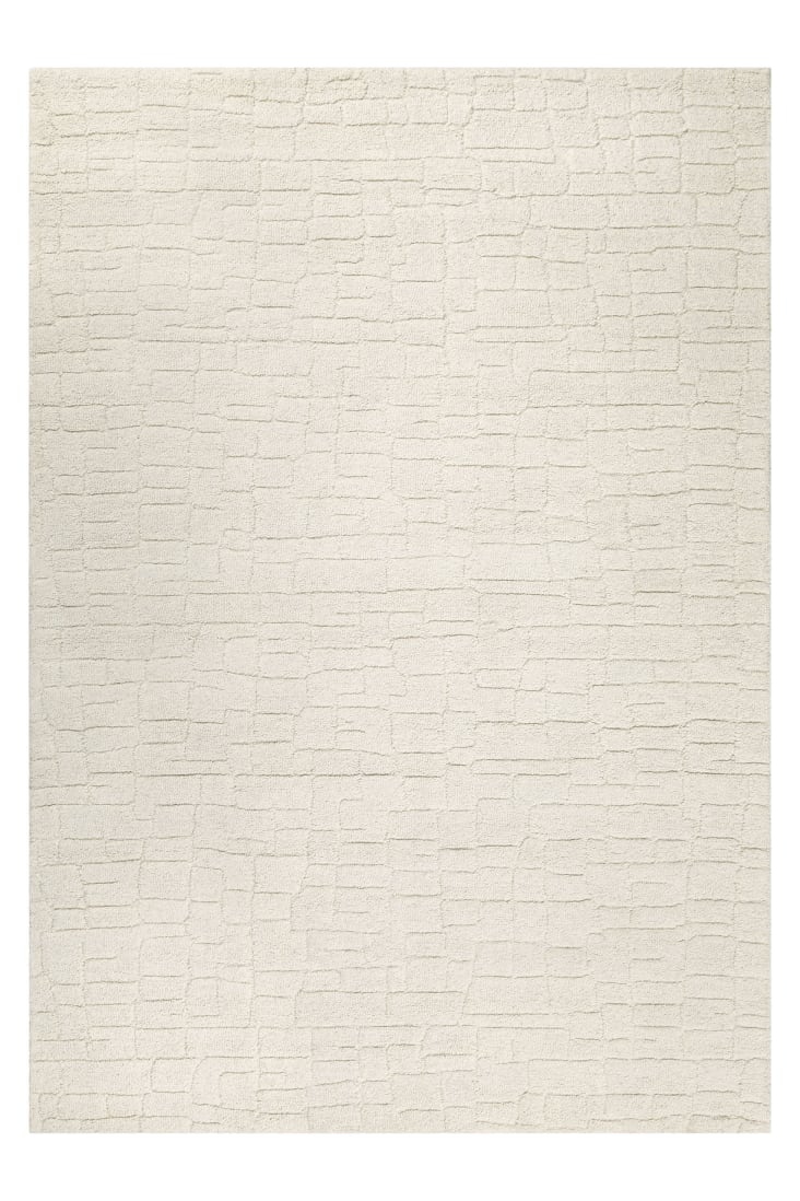 Tappeto beige fatto a mano in rilievo 140x200 Hamptons thirtyone ...