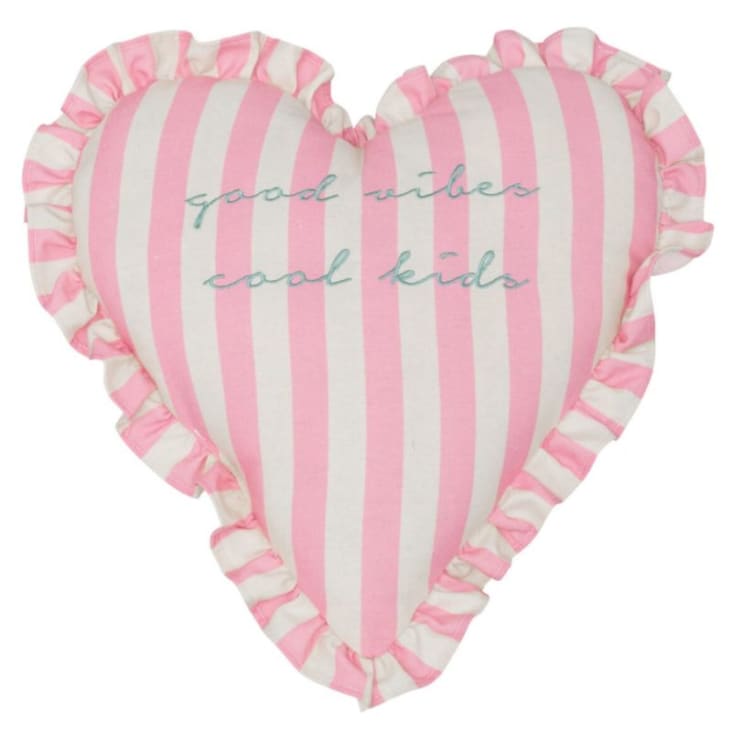 Cojín en forma de corazón rosa 10x40x40 cm Love | Maisons du Monde