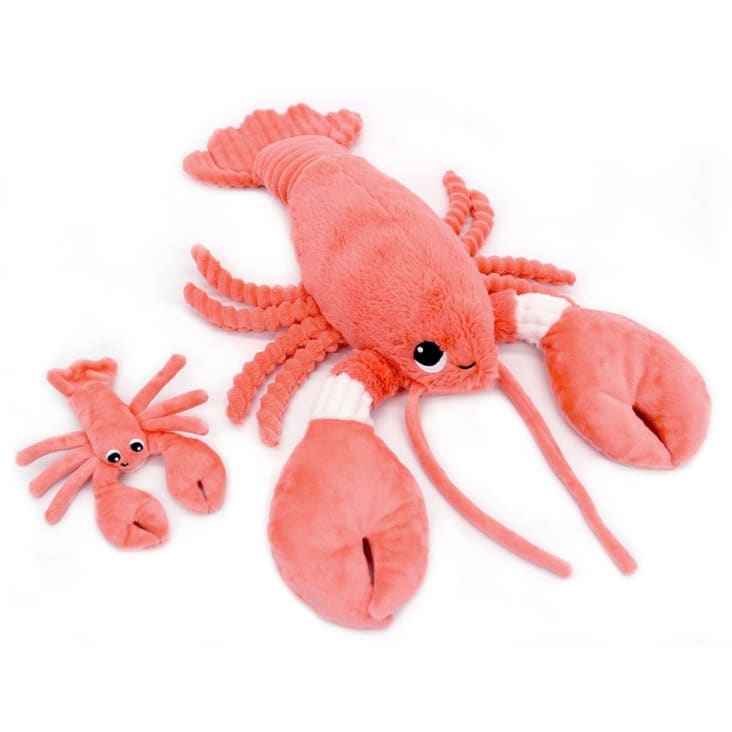 Peluche homard maman et son bébé corail | Maisons du Monde
