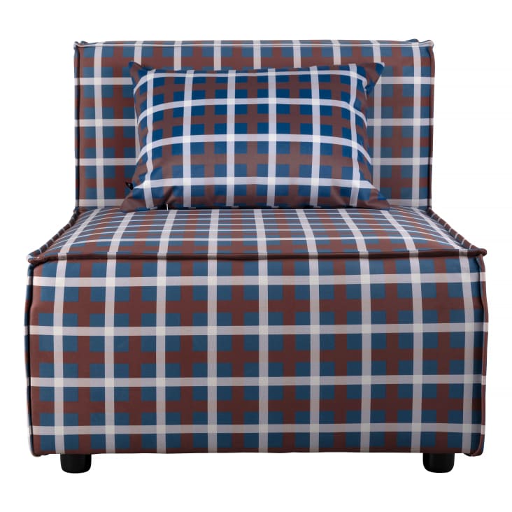 Fauteuil lounge en velours Harper | Maisons du Monde