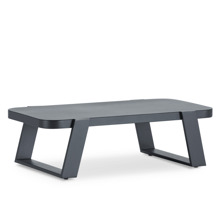 Table basse aluminium anthracite Sophie | Maisons du Monde