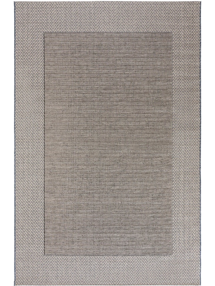 Tapis d'extérieur & intérieur beige/bleu 100x150 River | Maisons du Monde