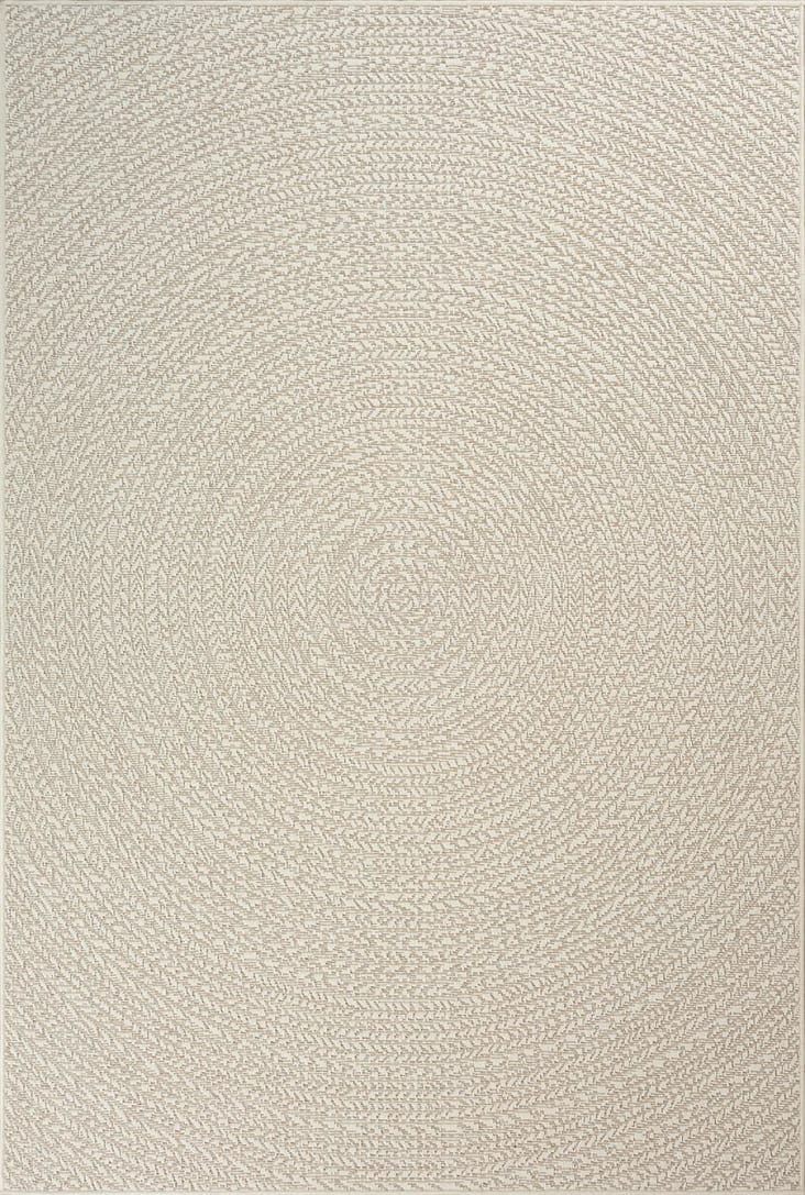 Tappeto esterno juta terrazza - Crema - 140 x 200 cm Kansas | Maisons ...