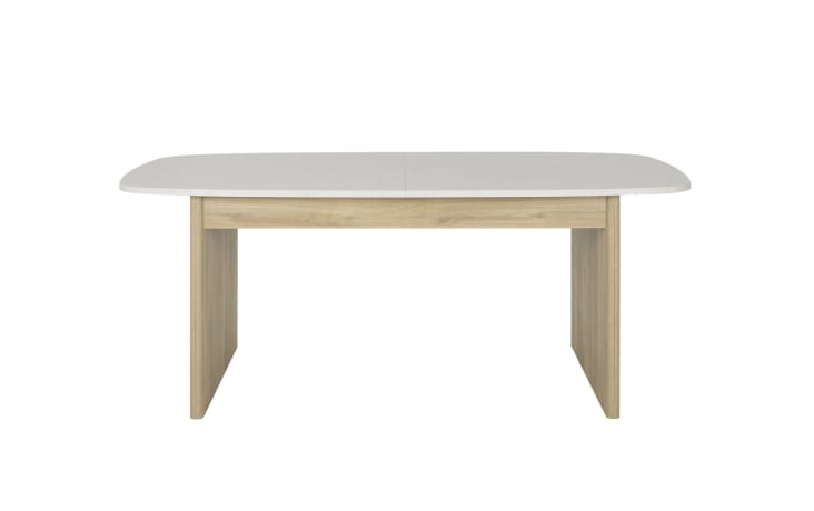 Table rectangle effet bois chêne du bocage Table | Maisons du Monde