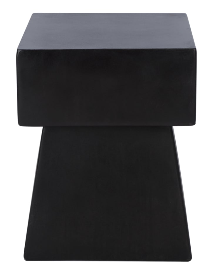 Table d'appoint pour l’extérieur béton noir Zen | Maisons du Monde