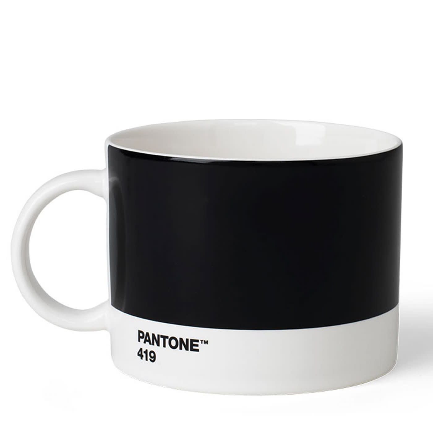 Tasse à thé Pantone noir PANTONE | Maisons du Monde