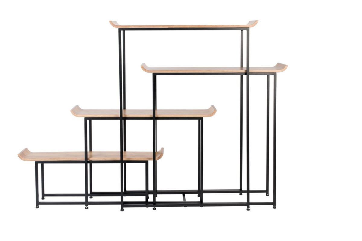 Rangement modulable bois et acier - Conseils Maison