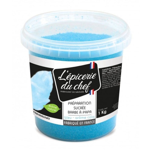 Preparación para algodón de azúcar 1 kg - Azul | Maisons du Monde