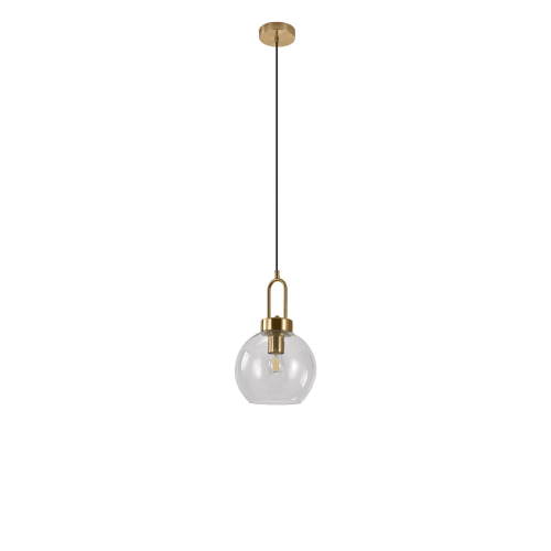 Suspension ronde en verre - Transparent Luton | Maisons du Monde