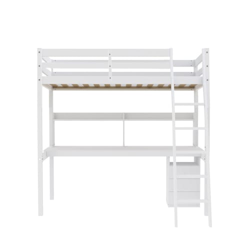 Lit Mezzanine 140x190 Avec Bureaunull